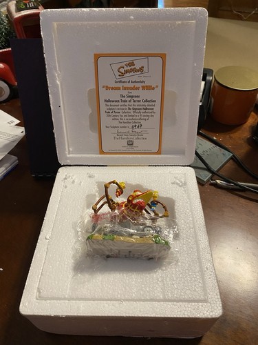 Simpsons Halloween Train Of Terror “Dream Invader Willie” Hamilton ...