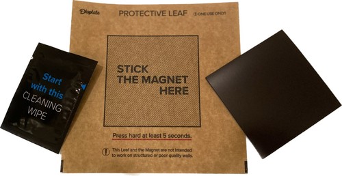 NEW 2-PACK Displate Magnetic Mounting Kit 2 Magnet, 2 Protective Leaf ...