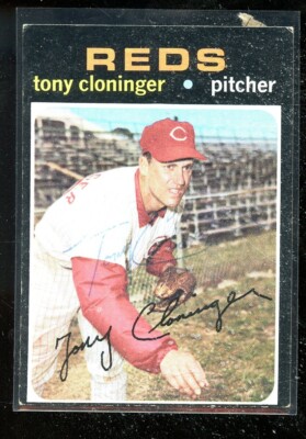 1971 TOPPS AUTOGRAPH/SIGNED #218 TONY CLONINGER REDS GOOD E022077 | eBay