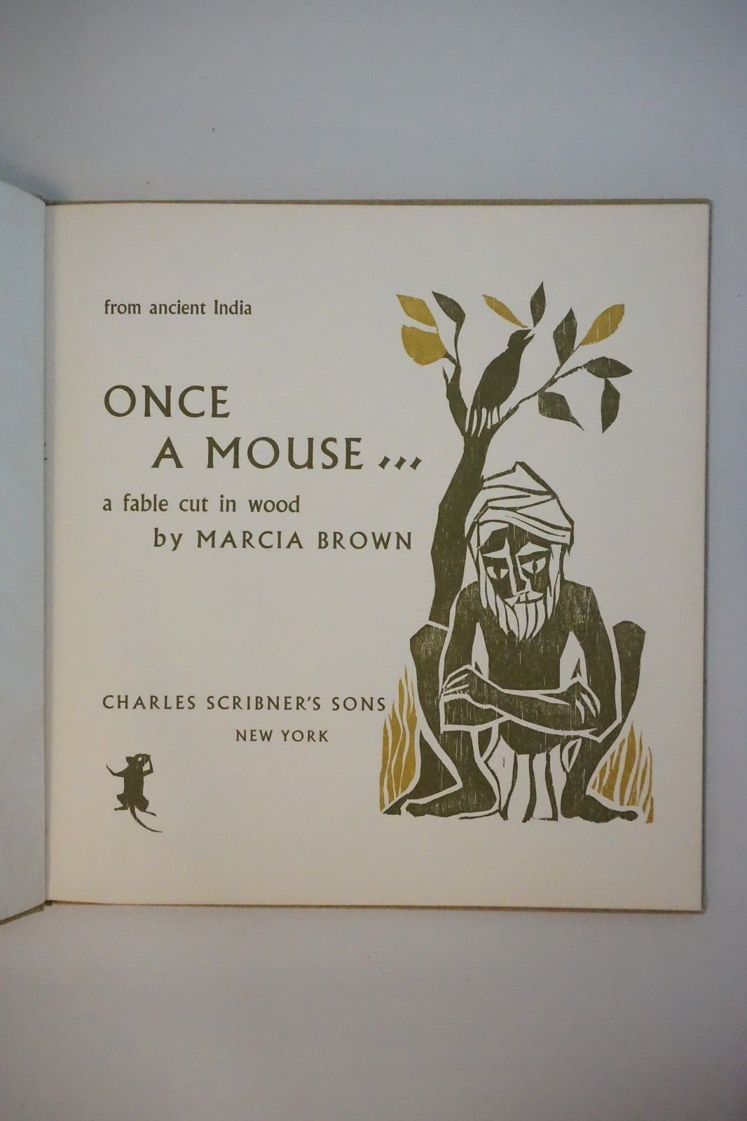 Once Upon A Mouse by Marcia Brown 1961 1st Edition Hardcover | eBay