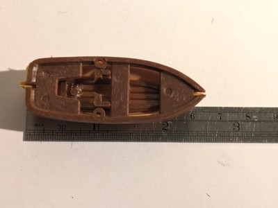 Ship Model Parts Plastic lifeboat longboat 62mm x 22mm | eBay