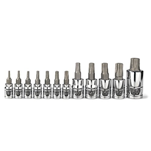 Tamperproof Torx Plus Bit Socket Set,12 PCS, High Impact ABS Blow ...