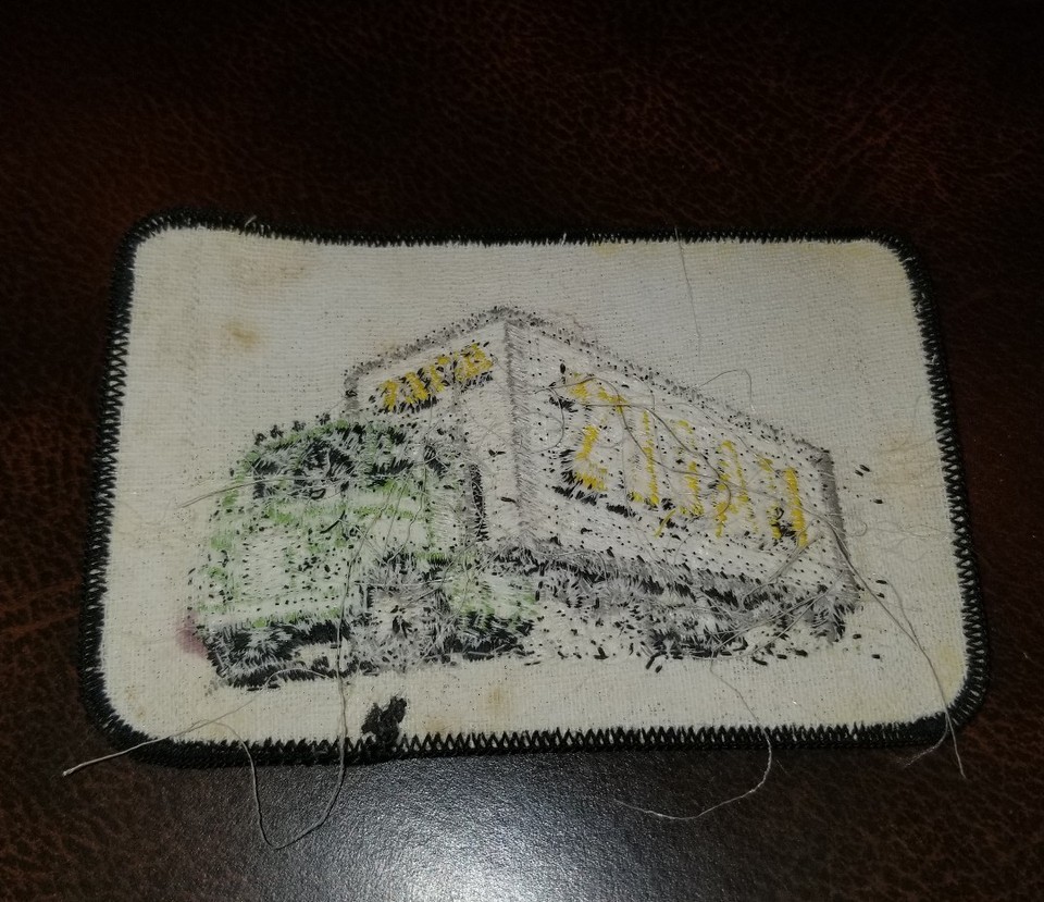 New Old Stock 1970s Trucker Hall's Motor Transit truck driver patch 3 X ...
