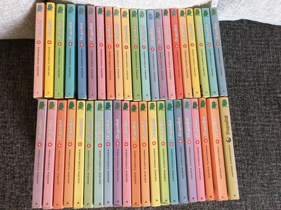 Manga Dragon Ball Collection Complète Intégrale 42 Tomes Dbz édition
