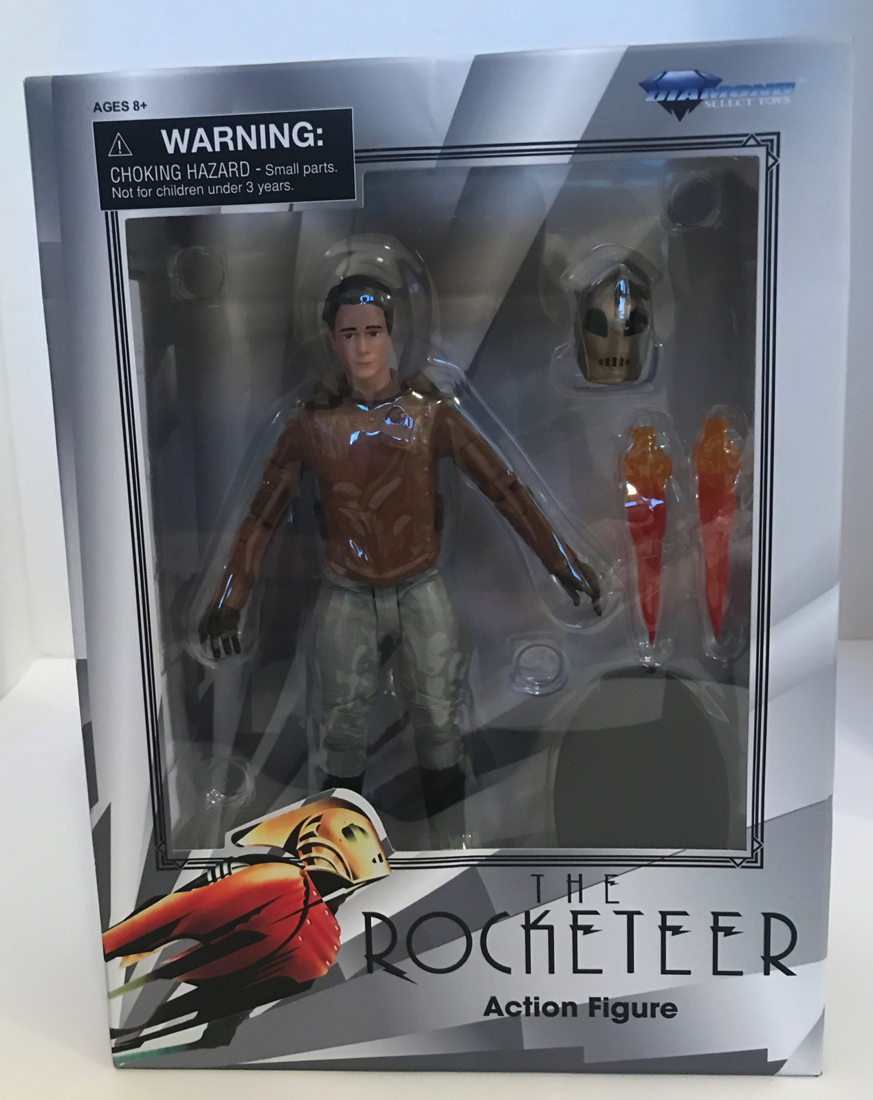 The Rocketeer Action Figure 2019 Diamond Select Toys Disney Yuri Tming ...