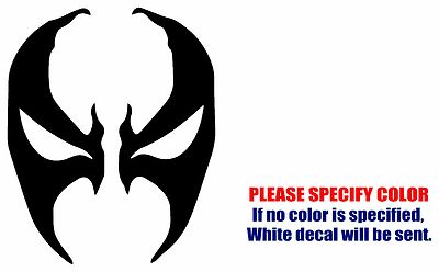 Spawn Face Mask Symbol JDM Funny Vinyl Decal Sticker Car Window Bumper ...