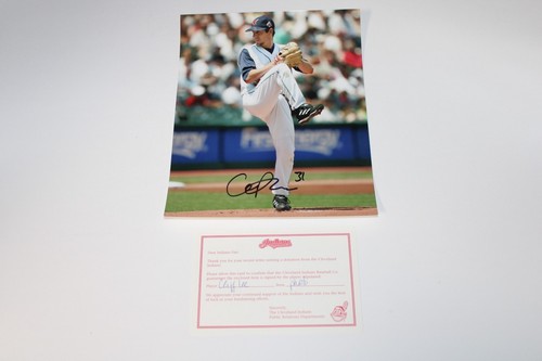 Cliff Lee Autographed Baseball Photo, Cleveland Indians Public ...