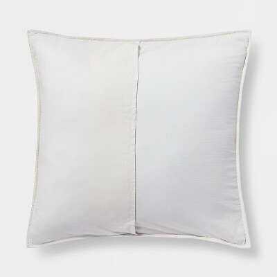 Euro Channel Stitch Velvet Quilt Sham Cream - Threshold 490601539090 | eBay