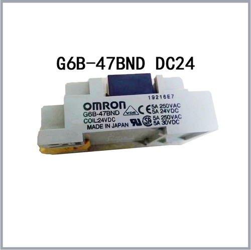 OMRON 1 PIECE new Sealed Terminal Block Relay G6B-47BND 24VDC Fast ...
