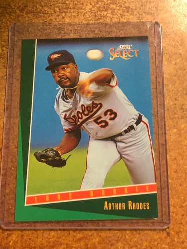 1993 Score Select Baseball # 300 Arthur Rhodes RC | eBay