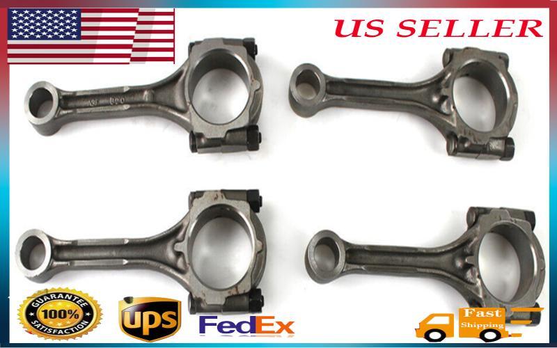 4pcs Connecting Rod 23510-23710 For 2000 - 05 HYUNDAI ELANTRA KIA SOUL ...