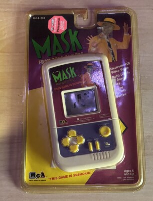 1995 The Mask MOC LCD Electronic Handheld Video Game Micro Games of ...