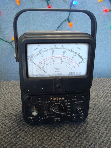Simpson 260 Series 3 Volt/Ohm Multi-Meter - For parts or repair | eBay