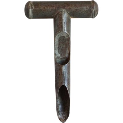 1901 Antique American Primitive Toleware Apple Cheese Corer Kitchen ...