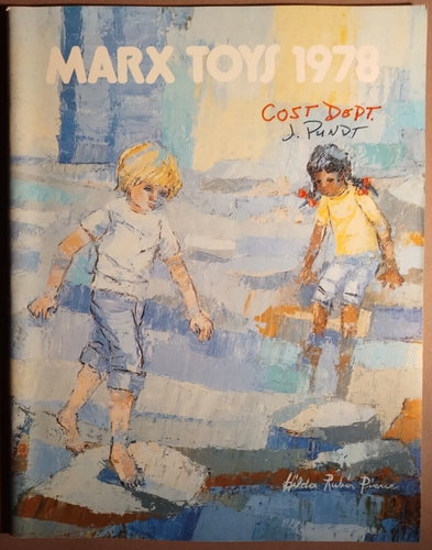 1978 Marx Toys Dealer Catalog Figures Playsets Big Wheel Factory ...