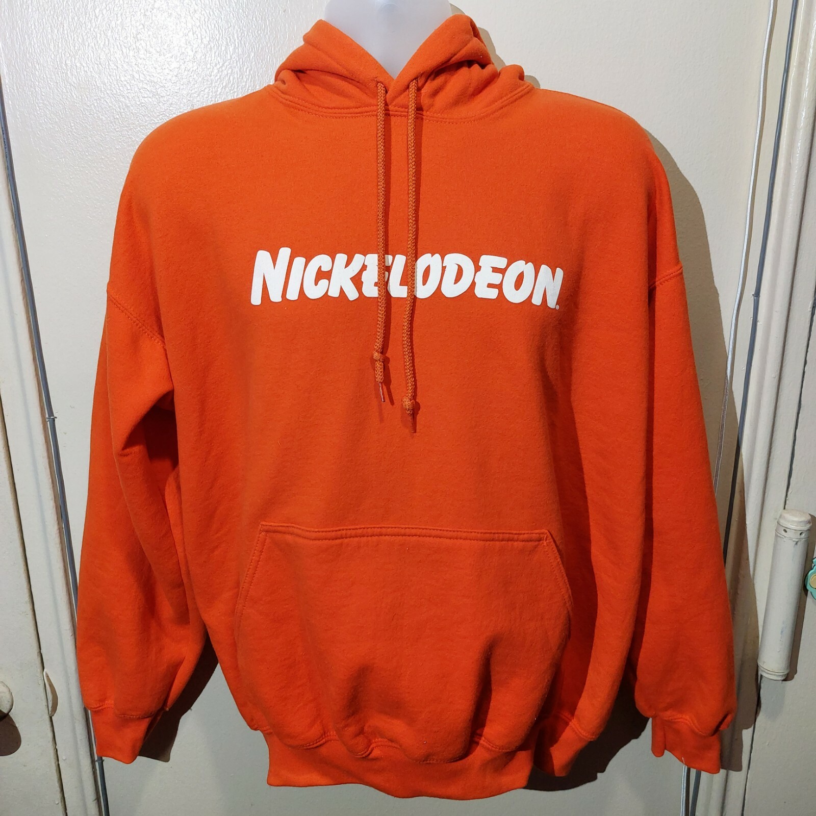 Nickelodeon Studios Orange Classic Logo Hoodie TEENic… - Gem
