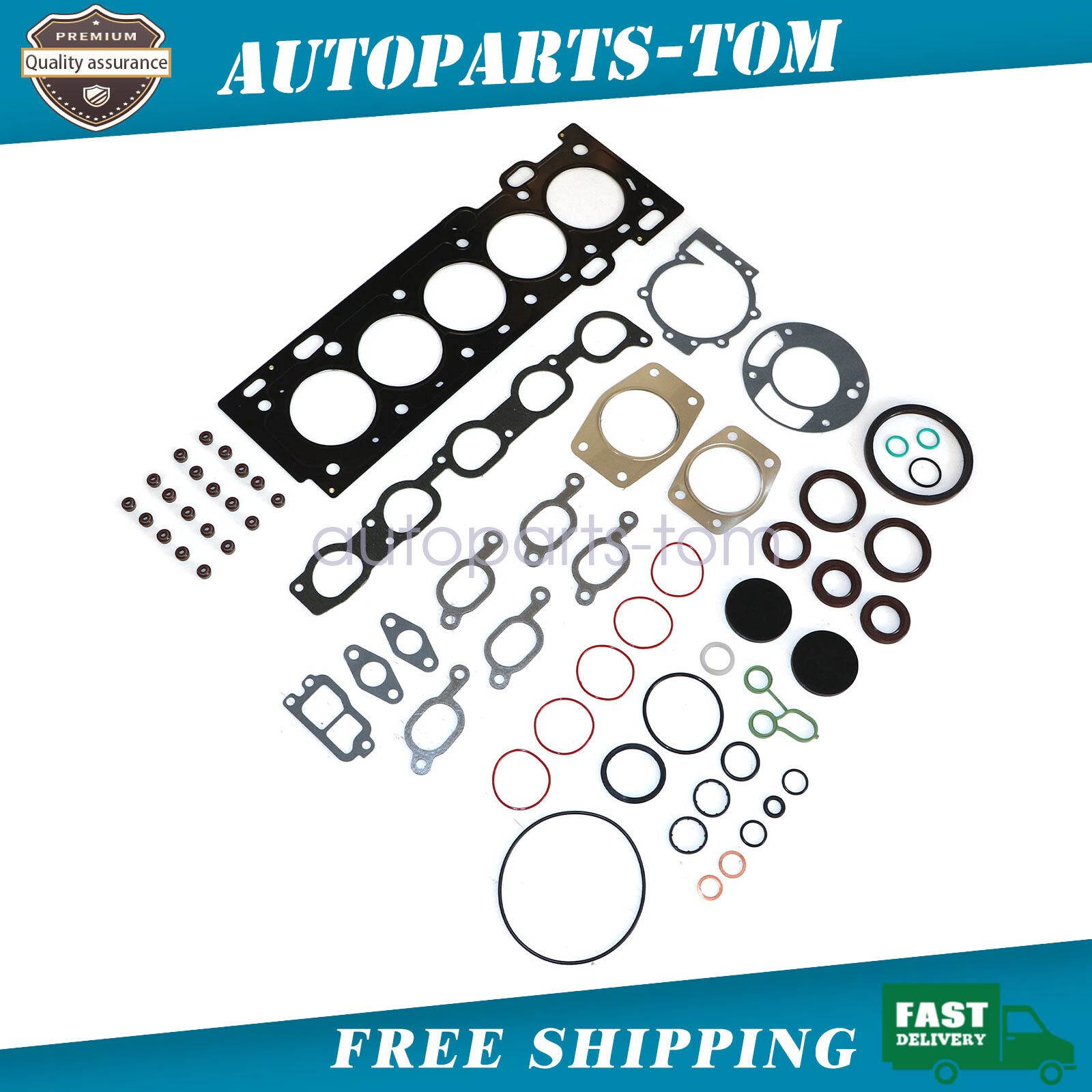 Head Gasket Set Fits For 2000-09 Volvo S60 V70 XC90 C70 S70 2.4L-2.5L ...