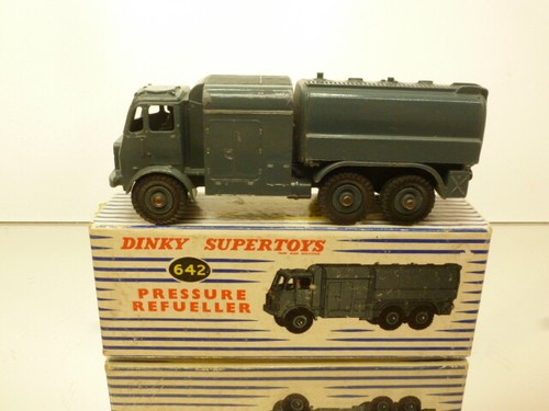DINKY TOYS 642 PRESSURE REFUELLER - RAF GREYBLUE L13.5cm - GOOD ...
