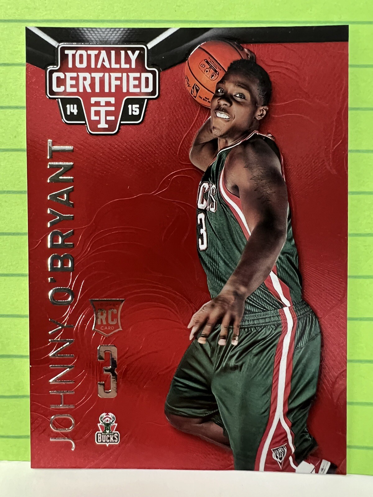 2014-15 Panini Totally Certified - Johnny O'Bryant #170 Platinum Red ...