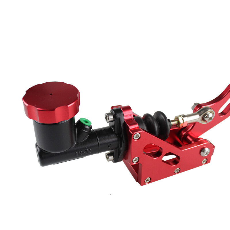 Universal Red Hydraulic Handbrake Drift E-Brake Parking Lever W/ Oil ...