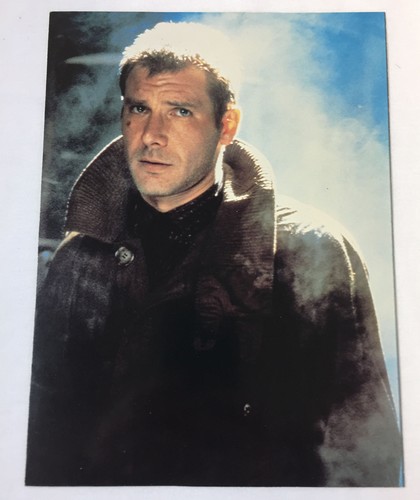 1982 BLADE RUNNER Blue Dolphin Enterprises promo card ~ 7x9 | eBay