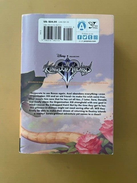 VERY GOOD Kingdom Hearts II Volume 4, SKU 1399 9780316382724 | eBay