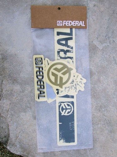 Original old school Federal sticker pack/decals | eBay