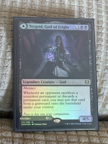 Magic the Gathering MTG Tergrid, God of Fright / Tergrid's Lantern FOIL ...