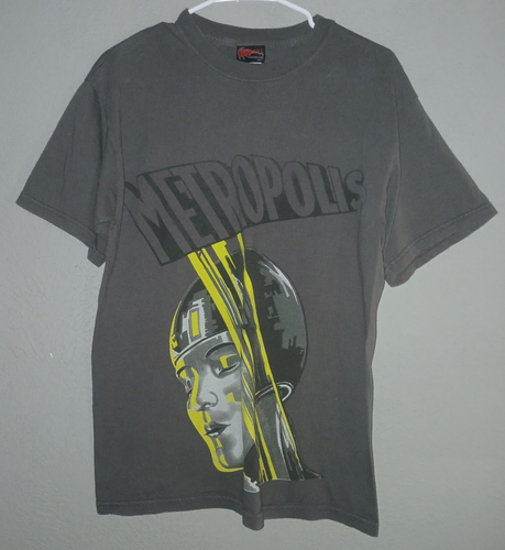 Vintage Balzout 1927 Metropolis Movie Maria Robot Gray T-Shirt M VGUC ...