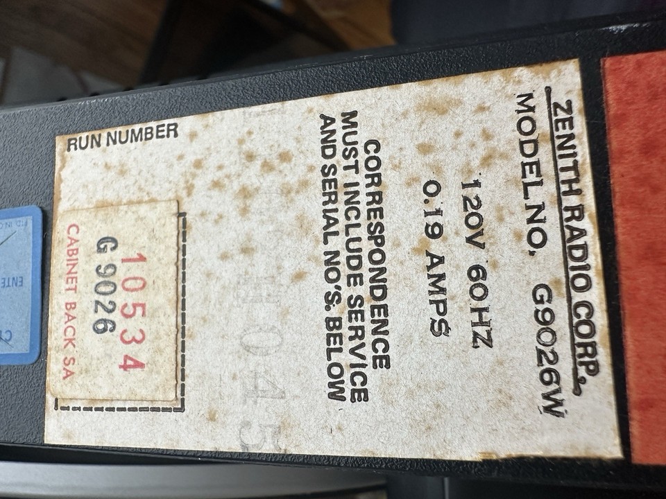 Zenith micro touch 2g Record Player PARTS ONLY | eBay