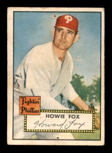 1952 Topps #209 Howie Fox POOR X3351317 | eBay