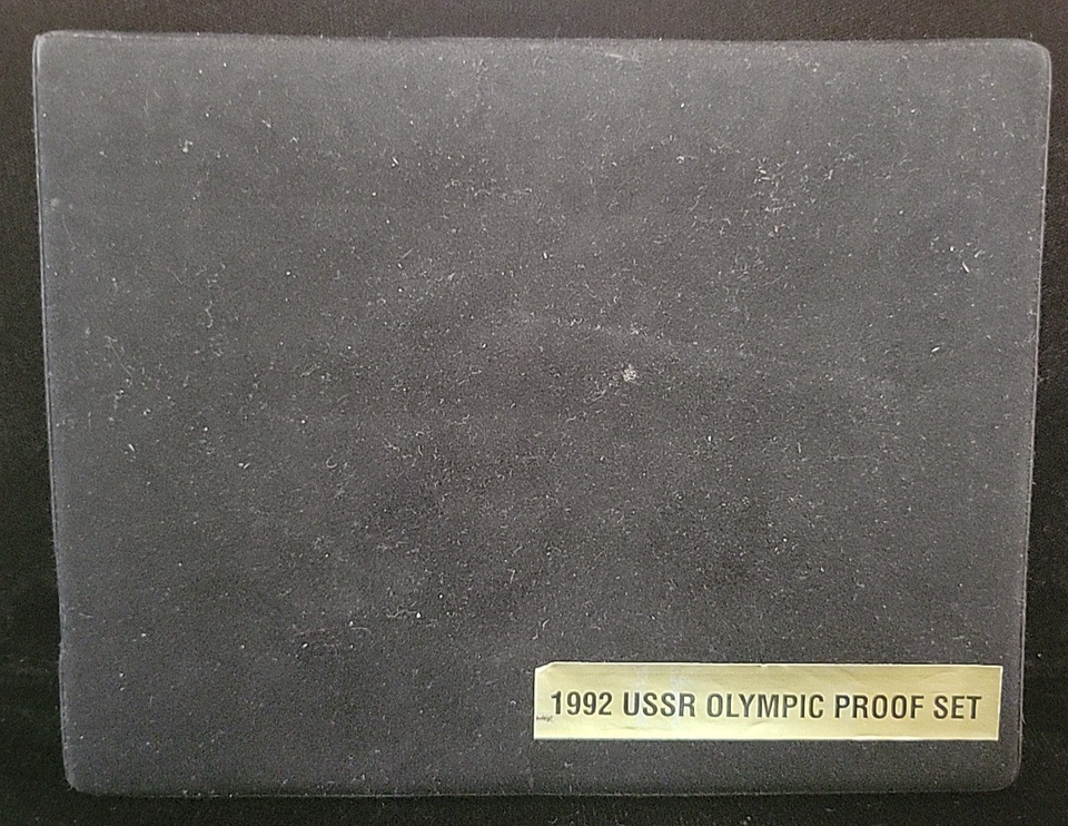 1992 USSR Olympic Commemorative Proof set | 6-Coin Set | Soviet Russia ...