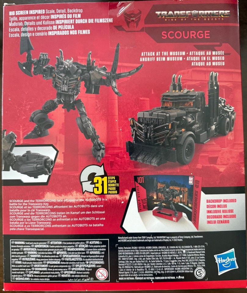 Transformers Studio Series Rise of the Beasts #101 Leader Class Bran | eBay