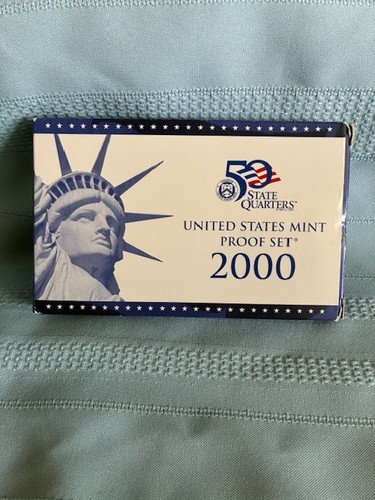 2000 US Mint Proof Set 50 State Quarters | eBay