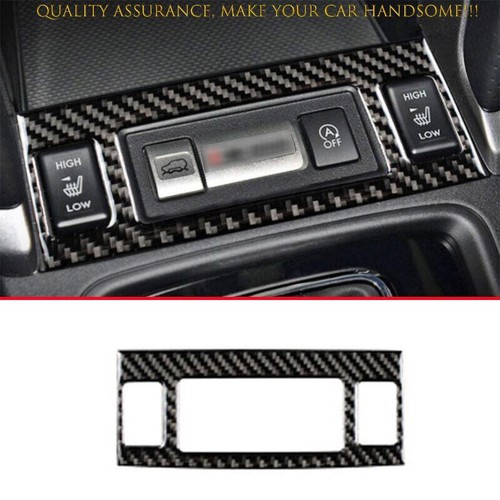 For Subaru Forester 2014-2018 Real Carbon Fiber Console Sport Mode ...
