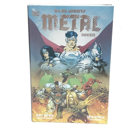 Dark Nights Metal Omnibus DM Cover New DC Comics HC Hardcover Sealed ...