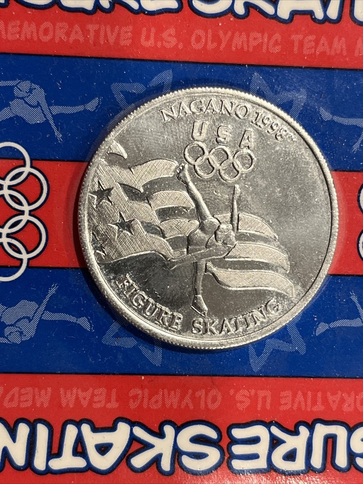 General Mills 1998 NAGANO OLYMPICS Token Coin / US FIGURE SKATING | eBay