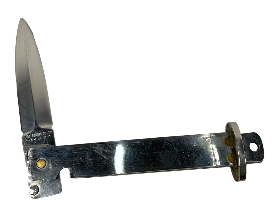 J.D. Perry Custom Knife, Waynesburg UNIQUE Hide A Blade Dagger In Wood ...