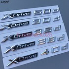Chrome XDrive 48d Letters Number Trunk Emblem Badge Sticker for BMW ...