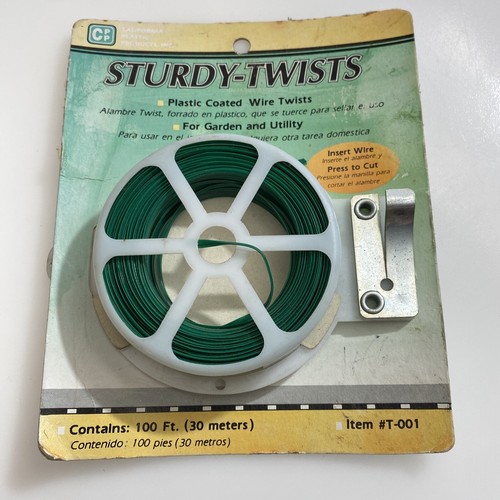 GARDENER'S Green RIBBON STURDY TWISTS T001 100ft Green Color atq ...