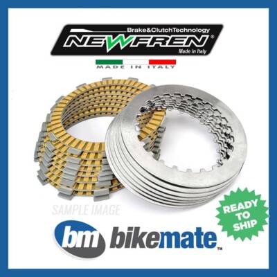 Clutch Plates Kit Fibres Steels for HONDA CTX 200 Bushlander 2014 2015 ...