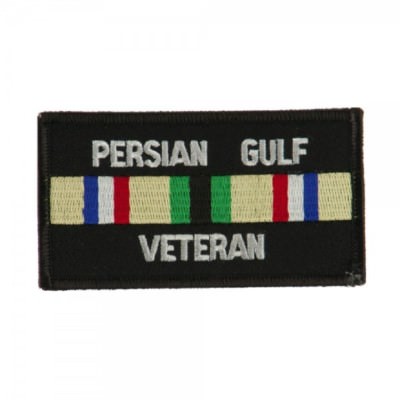 MILITARY EMBROIDERED PATCH - PERSIAN GULF VETERAN RIBBON -- IRON-ON -- NEW 3" | eBay UK