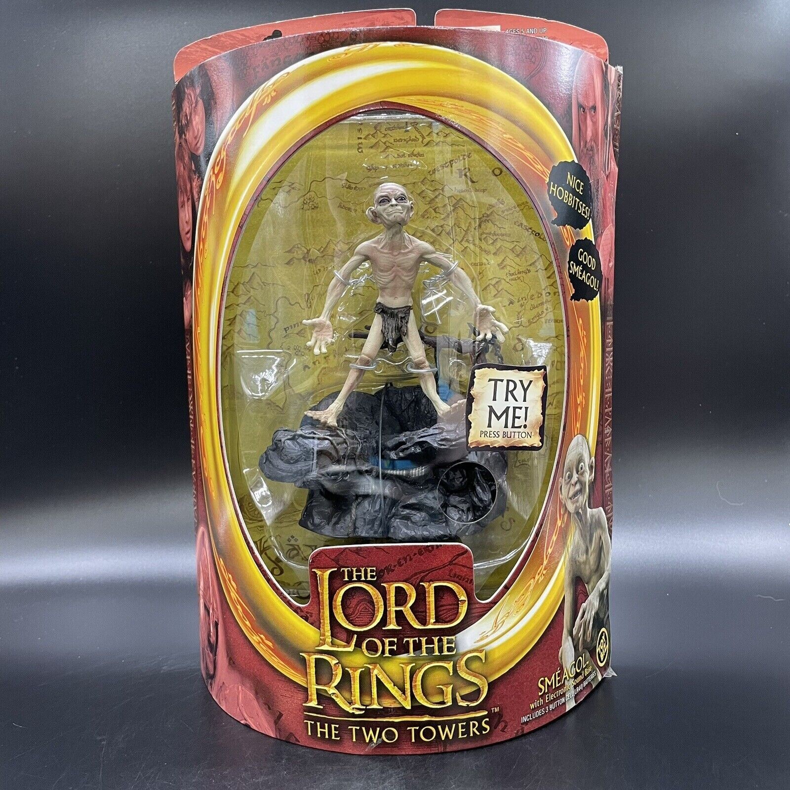 Lord of the rings two towers Smeagol action figure red box edition Toy ...