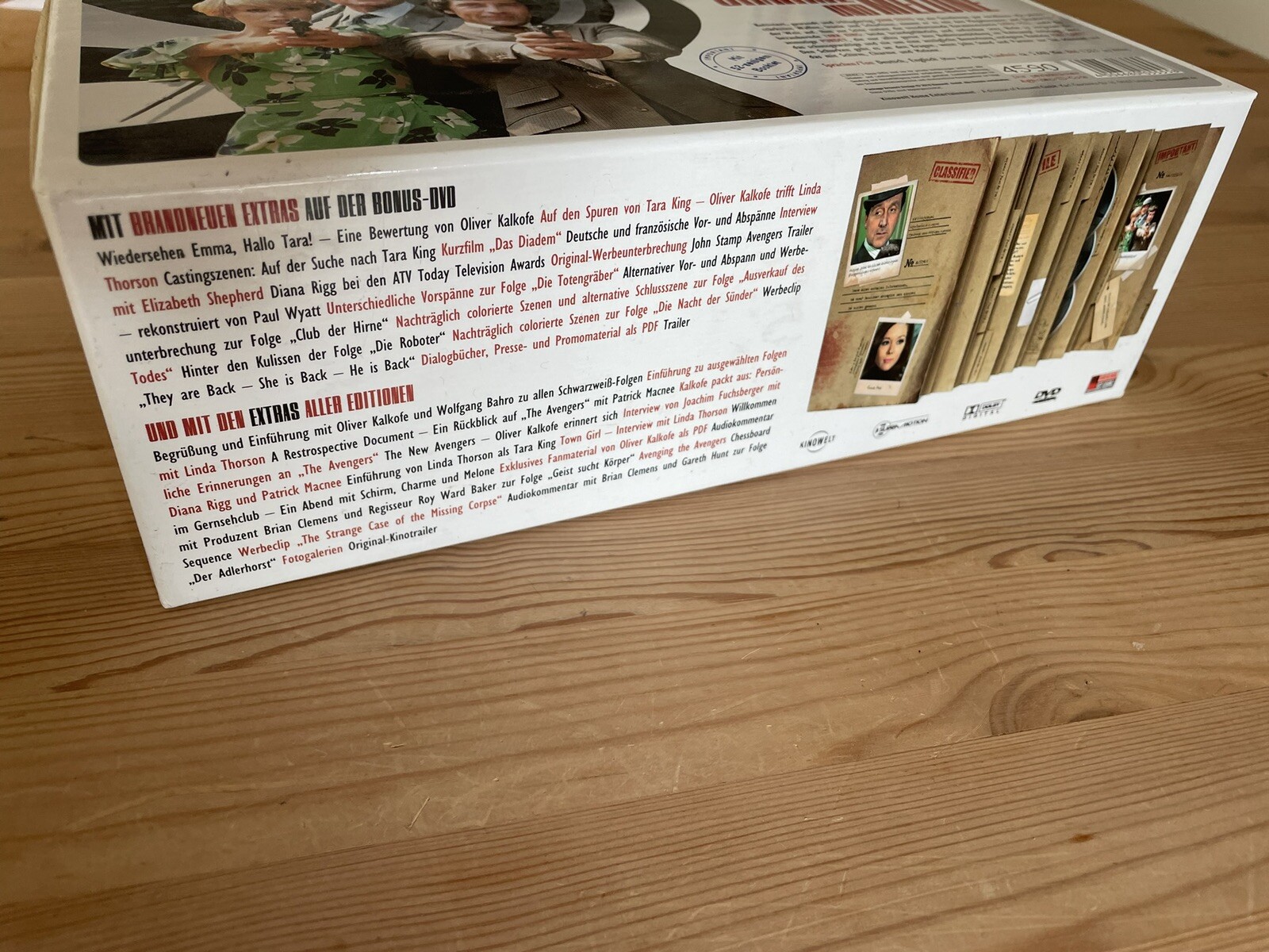 MIT SCHIRM, CHARME UND MELONE - GESAMTEDITION MIT 37 DVDs - LIMITIERTE ...