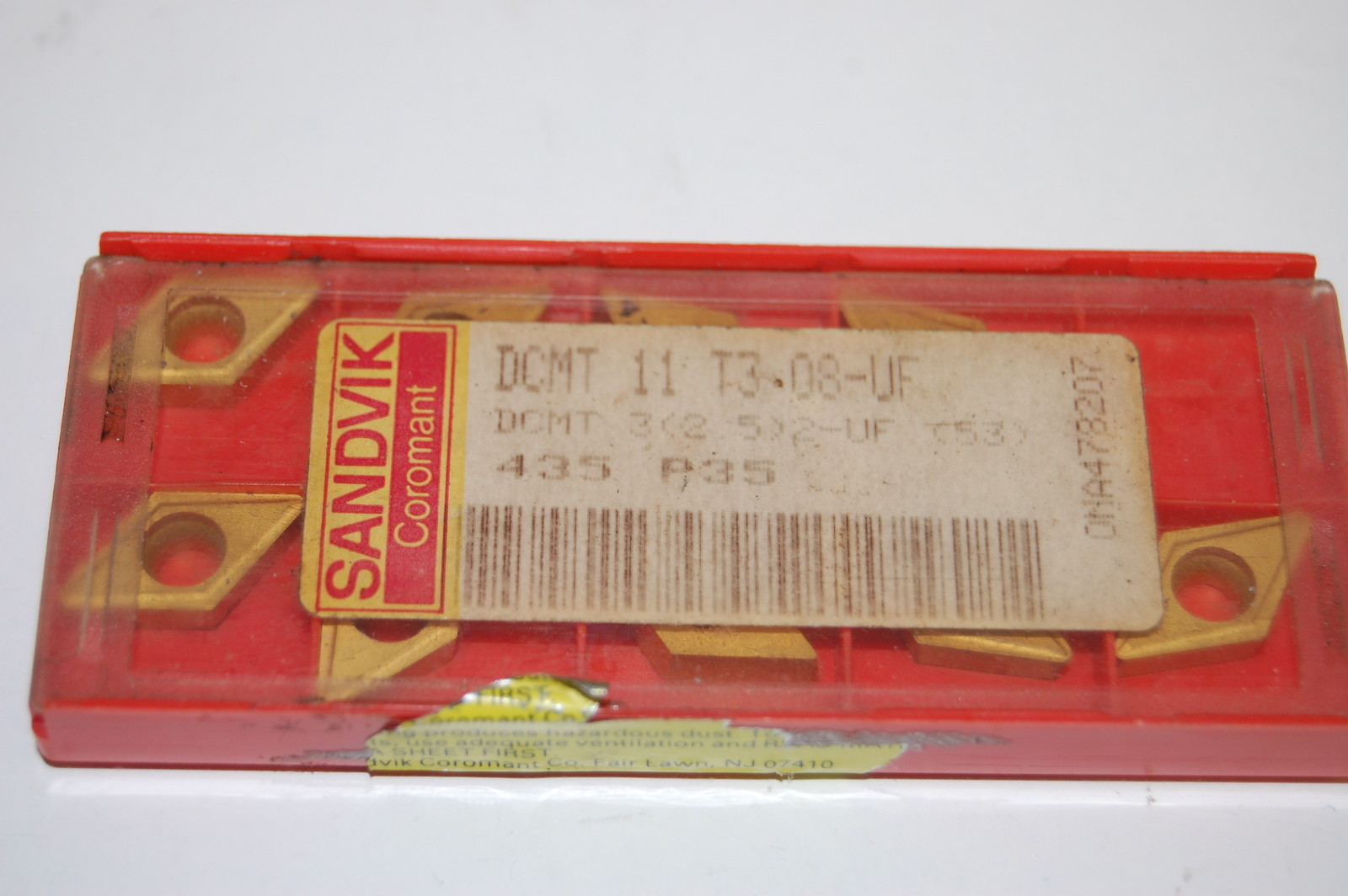 (9) NIB Sandvik Coromant DCMT 11 T3 08-UF Carbide Inserts | eBay