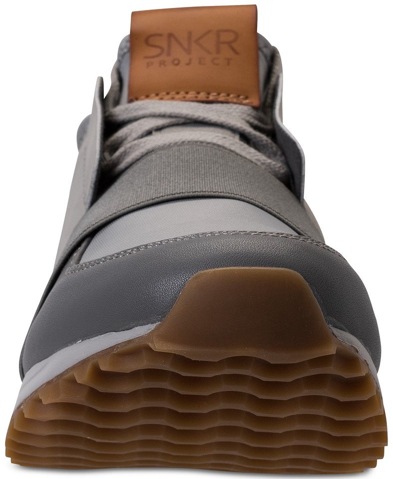 SNKR Project Men's Madison Grey Casual Sneakers 1703 | eBay