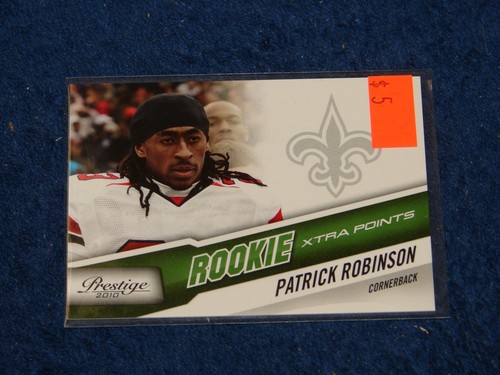 2010 Playoff Prestige - Rookie Patrick Robinson #279 Xtra Points Green ...