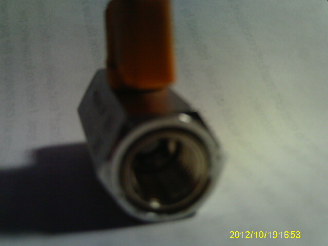 Parker Mv609 1/4" Mini Valve Female Pipe Ends Low Pressure Valve Ball ...