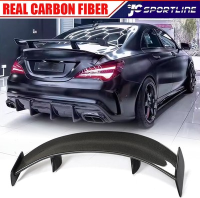 Fits Benz W117 C117 CLA250 CLA45 AMG 13-19 REAL CARBON Rear Trunk Wing ...
