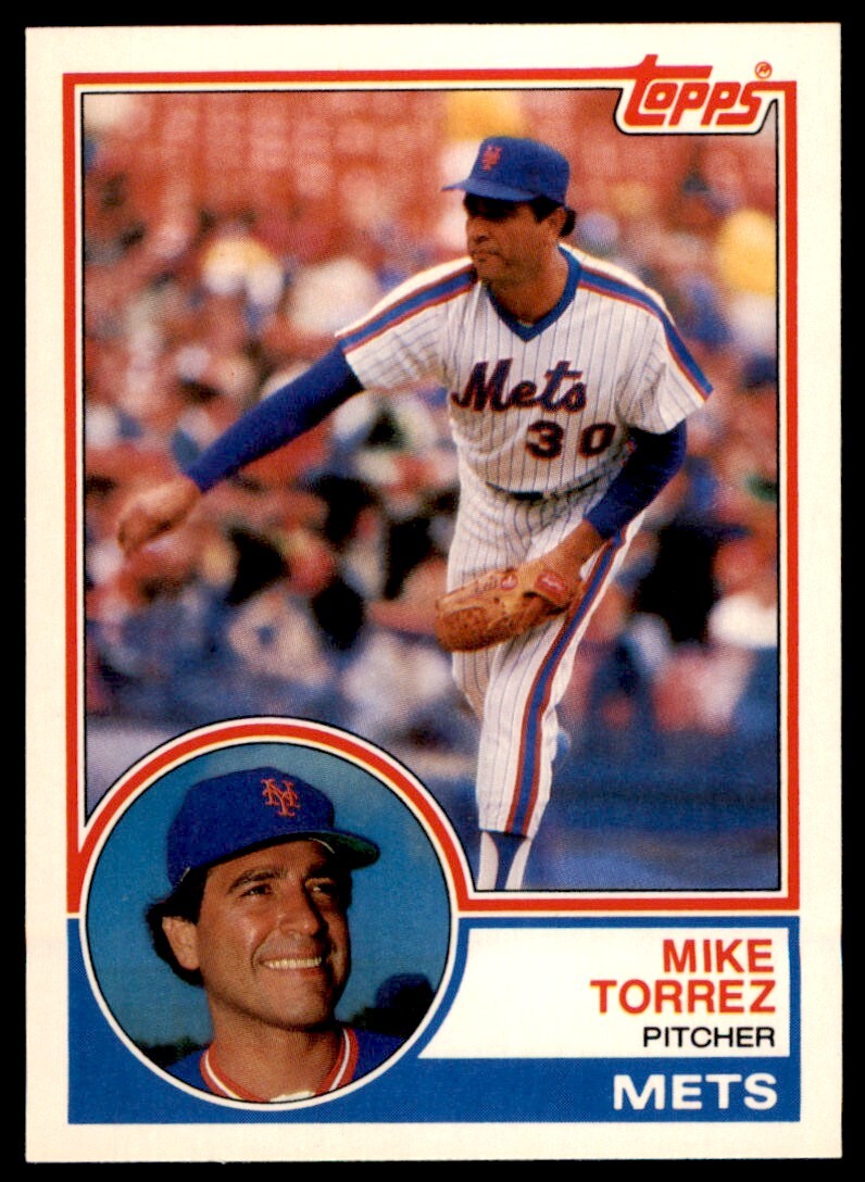 1983 Topps Traded Set Break #115T Mike Torrez NM-MT+ New York Mets | eBay